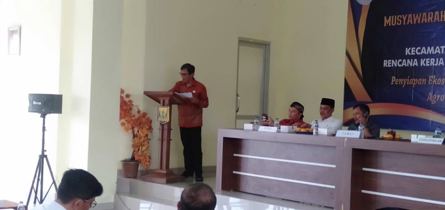 Pada Musrembang, Camat Cicurug Judi Sampaikan Efisiensi Anggaran 2026 ...